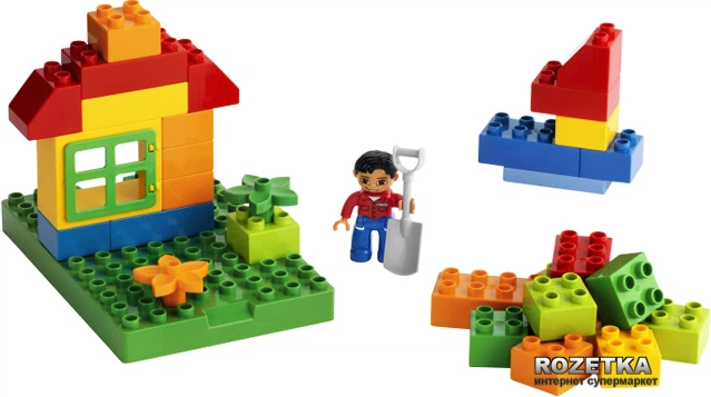 Конструктор LEGO DUPLO Мой первый набор Лего (5931) – игрушки с ...