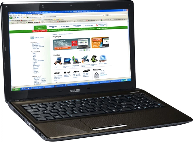 Ноутбук ASUS K52Jc (K52Jc-P6100-S4DRWN) – низкие цены, кредит, оплата ...