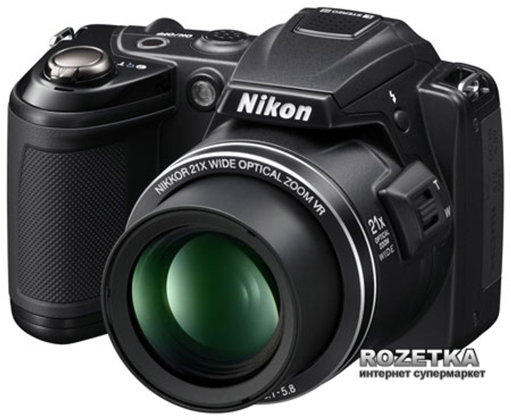 Фотоаппарат Nikon Coolpix L120 Black официальная гарантия! купить на ...