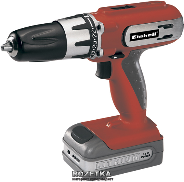 Аккумуляторный шуруповерт Einhell Red RT-CD 18 Li (4513360) – низкие ...