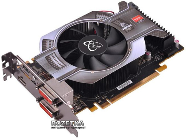 Видеокарта XFX PCI-E Radeon HD 6770 1GB GDDR5 (128bit) (850/4800) (2 x ...