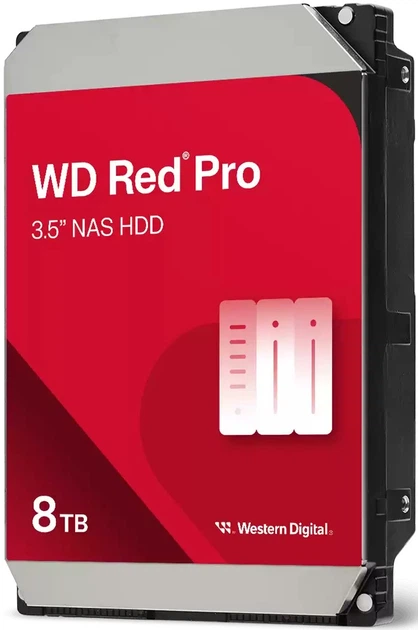 Жесткий диск Western Digital Red Pro 8TB 7200rpm 256MB 3.5" SATAIII ...