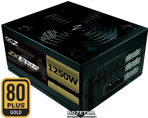 Блок питания OCZ ZX Series 1250W (OCZ-ZX1250W-UN) – фото, отзывы, характеристики в интернет ...