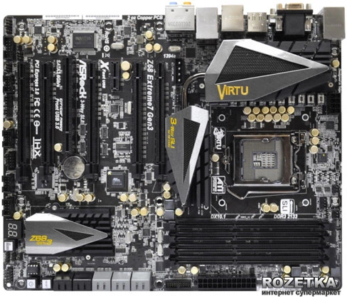 Материнская плата ASRock Z68 Extreme7 Gen3 (s1155, Intel Z68, PCI-Ex16 ...