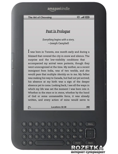 Amazon Kindle Keyboard Graphite with Special Offers – фото, отзывы ...