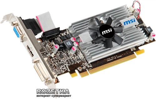 Відеокарта MSI PCI-Ex Radeon HD6570 LP 2048MB GDDR3 (128bit) (650/1334 ...