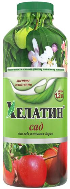 Удобрение Хелатин Сад 1,2 л – фото, отзывы, характеристики в интернет ...