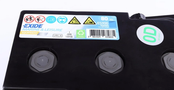 Акумуляторна батарея Exide Gel 80 А/год 540 A 350 x 175 x 190 мм ...