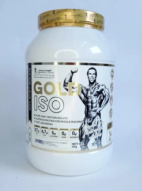 Протеин изолят Kevin Levrone Gold ISO 2kg – фото, отзывы ...