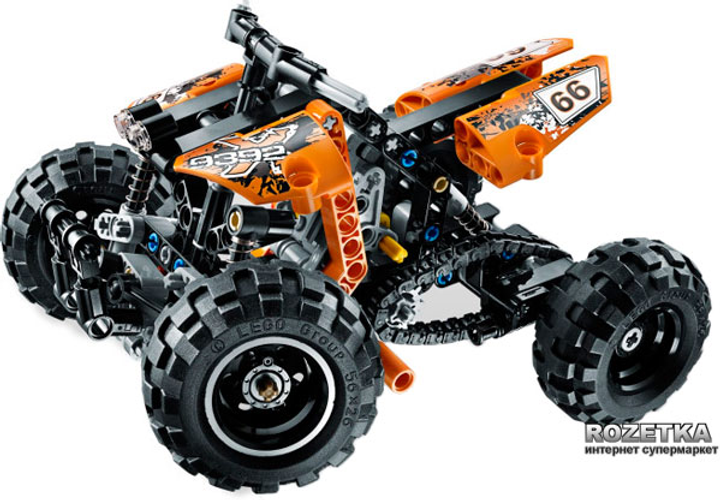 Конструктор LEGO TECHNIC Квадроцикл (9392) – игрушки с доставкой от ROZETKA