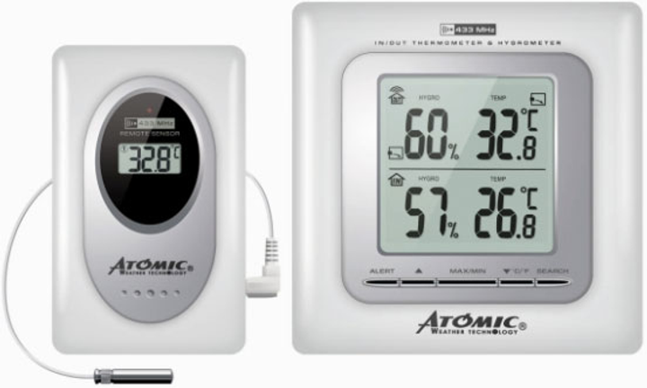 Метеостанция ATOMIC W239009 White – фото, отзывы, характеристики в ...