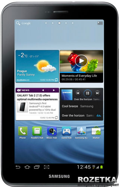 Планшет Samsung Galaxy Tab 2 7.0 (GT-P3110TSASEK) Titanium Silver ...