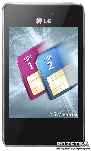 Мобильный телефон LG T370 Black – фото, отзывы, характеристики в ...