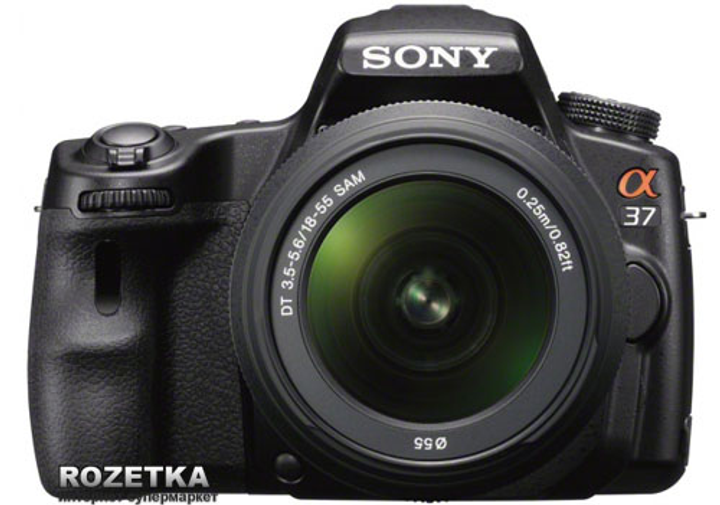 Фотоаппарат Sony Alpha SLT-A37 + Объектив 18-55 Kit (SLTA37K.CEE2 ...