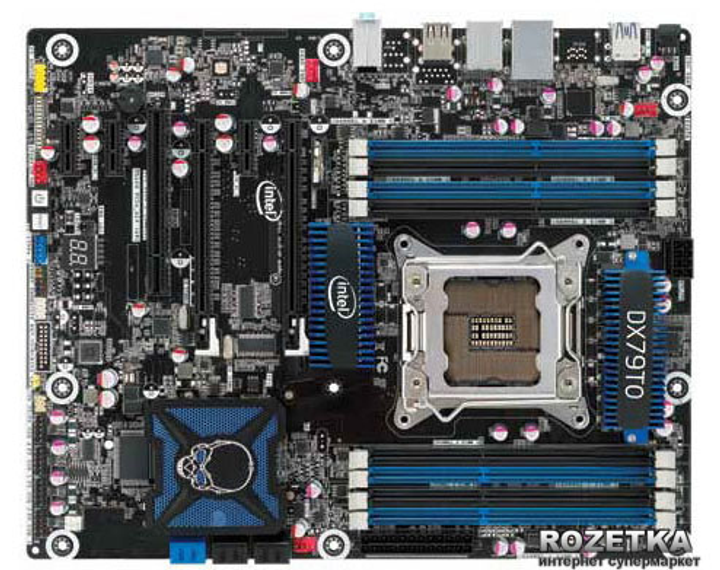 Материнская плата Intel BLKDX79TO (LGA 2011, X79, PCI-E x16) OEM – фото ...