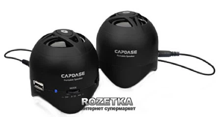 Акустична система Capdase Portable Speaker Mini Beat Stereo Black (SK00 ...