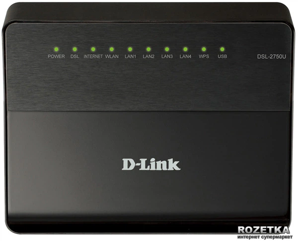 Маршрутизатор D-Link DSL-2750U – фото, отзывы, характеристики в ...