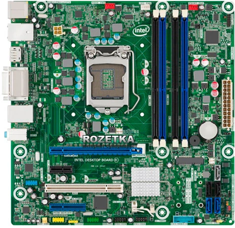 Материнская плата Intel BOXDQ77MK (s1155, Intel Q77, PCI-Ex16) – фото ...