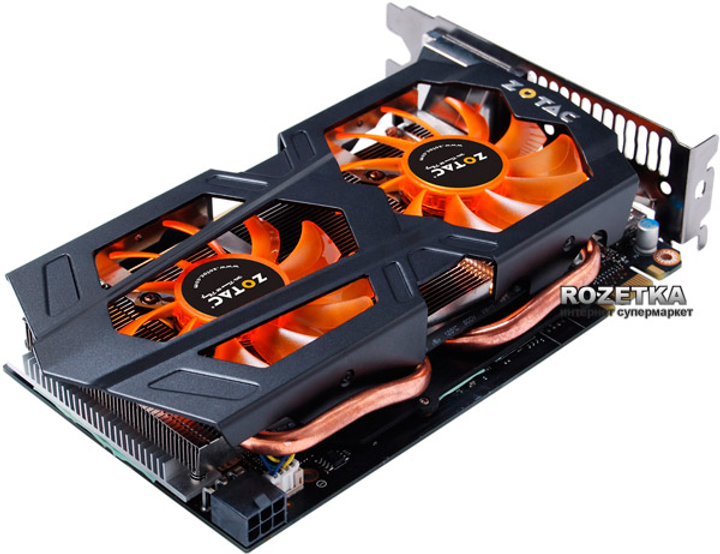 Видеокарта Zotac PCI-Ex GeForce GTX 660 2GB GDDR5 (192bit) (1059/6008 ...