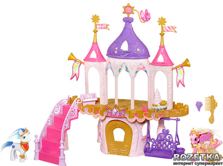 Королевский свадебный замок Свадьба пони Hasbro (98734) – фото, отзывы ...