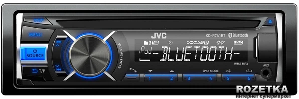 Автомагнитола JVC KD-R741BTEYD – фото, отзывы, характеристики в интернет-магазине ROZETKA ...