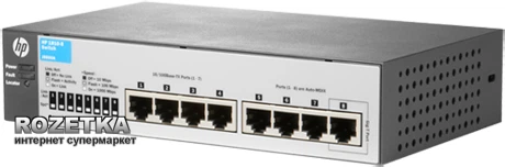 Коммутатор HP 1810-8G v2 (J9802A) – фото, отзывы, характеристики в ...
