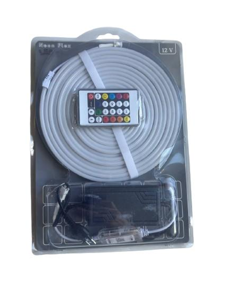 Умная неоновая светодиодная RGB лента 5м с Bluetooth с синхронизацией ...