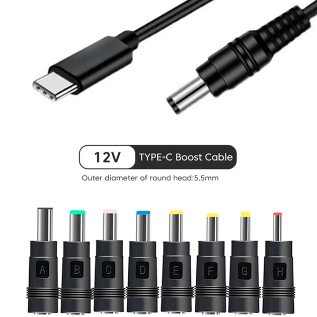 Кабель-адаптер Olaf Boost Cable 8 в 1Type-C to DC Чёрный (1014-684-00 ...