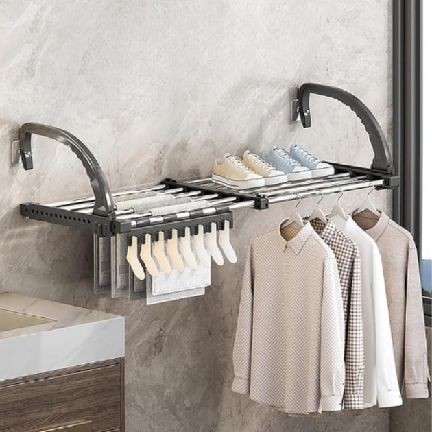 Сушилка для белья раздвижная на радиатор Folding Clothes Hanger 3270В ...