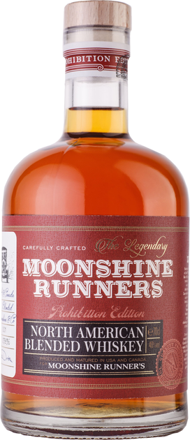 Виски Moonshine Runners North American Blended Whiskey 3 года выдержки ...