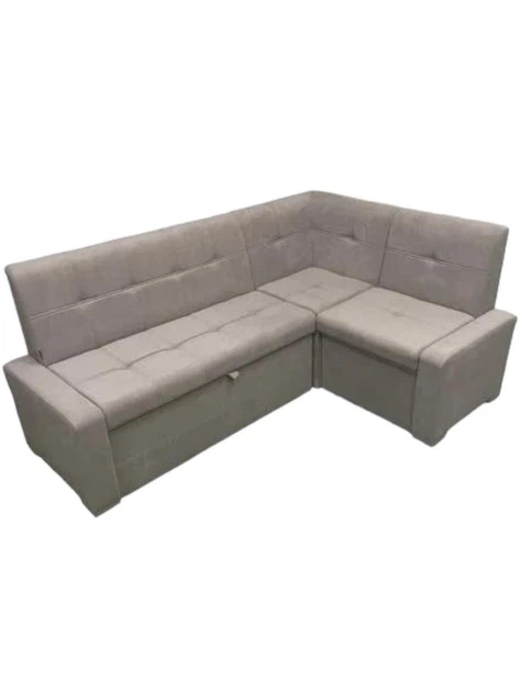 Кухонний мякий куточок на кухню Атлант стильний сучасний кутовий кух диван без спального місця