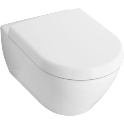 Унитаз VILLEROY&BOCH SUBWAY 2.0 56001001 с сиденьем Soft Close 9M68S101 ...