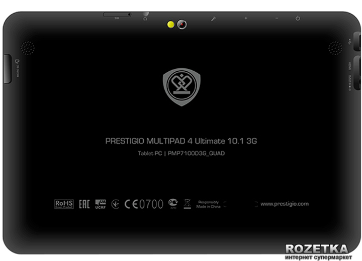 Планшет Prestigio MultiPad 10.1 Ultimate 3G (PMP7100D3G_QUAD) – фото ...