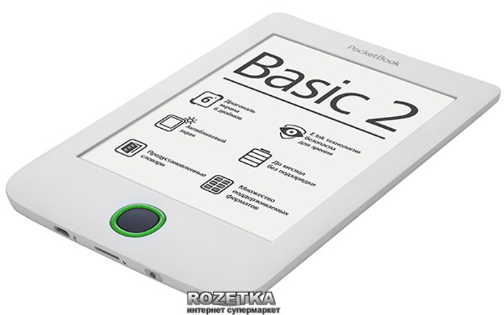 PocketBook 614 Basic 2 White + оригинальный чехол! – фото, отзывы ...