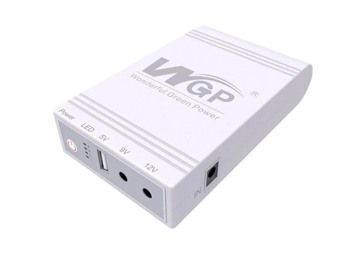 Джерело безперебійного живлення для роутера WGP mini DC UPS 103A (10400 ...