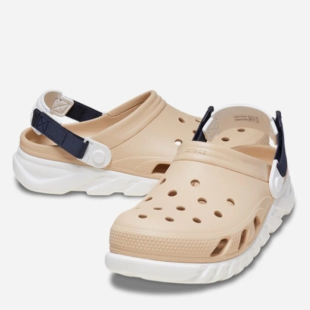 Жіночі крокси Crocs Duet Max II Clog 208776-2DS 38-39 (M6/W8) 24 см ...