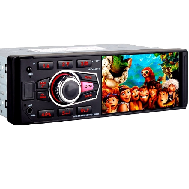 Автомагнитола 1din 4,1" Сенсорний екран Bluetooth USB RGB-підсвітка ...