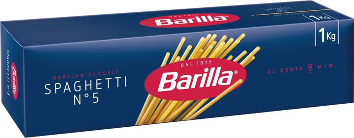 Макарони Barilla Спагеті №5 1 кг (8076800105056) – купити за низькою ...