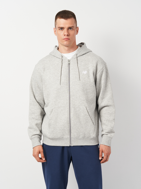 Толстовка на флисе, на молнии мужская New Balance Sport Essentials Full ...