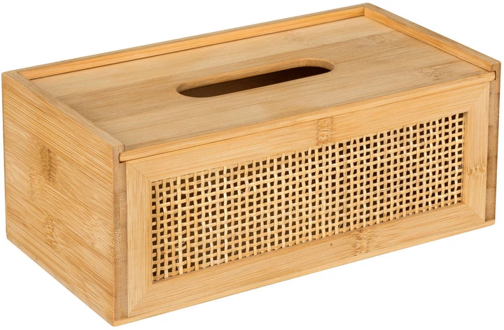 Органайзер для салфеток Wenko Allegre Bamboo 10 x 13 x 25 см ...