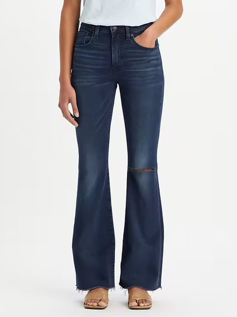 Джинсы Клеш женские Levi's 726 Hr Flare Dark Thirty Three A3410-0035 27 ...