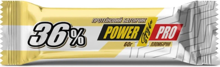 Протеинові батончик Power Pro Protein Bar 36% 20x60g Пломбир – фото ...
