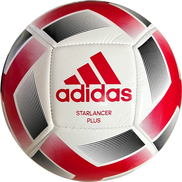 Футбольный мяч Adidas Starlancer Plus IA0969 размер №3 Бело-красный ...