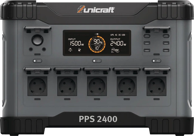 Зарядная станция Unicraft PPS 2400 / 2400 Вт / 2150 Вт⋅ч / LiFePO4 (6770024) – фото, отзывы ...