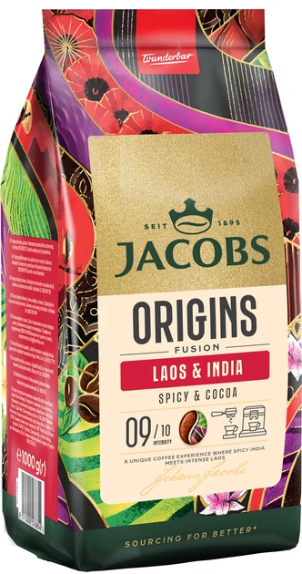 Купити Кава в зернах Jacobs Asian Blend 1 кг (8711000576854) - ROZETKA ...