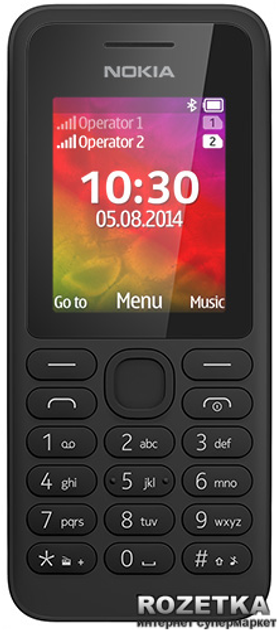 Мобильный телефон Nokia 130 Dual SIM Black – фото, отзывы ...