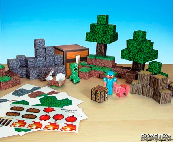 Набор Jazwares Minecraft Deluxe Pack с аксессуарами (16721) – низкие ...