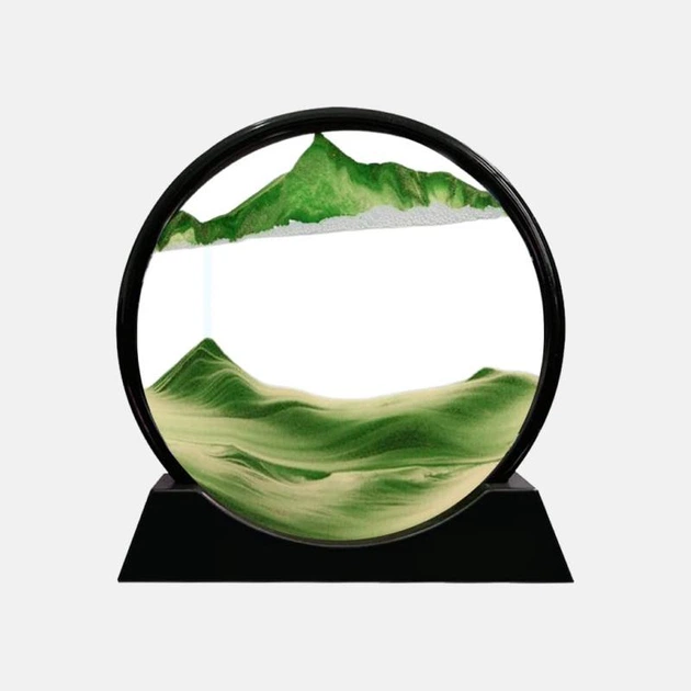 Настільна пісочна 3d картина Колонка S15 Bluetooth з будильником та Fm радіо фото відгуки