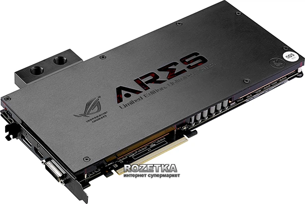 Видеокарта Asus PCI-Ex Radeon R9 290X2 ROG Ares III 8GB GDDR5 (2x512bit ...