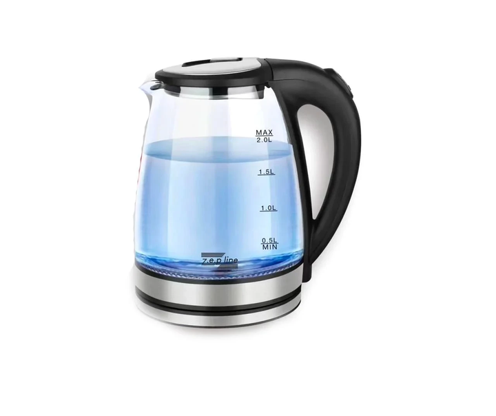 Электрочайник Zepline ZP-986 стеклянный с подсветкой 2200 Вт – фото ...